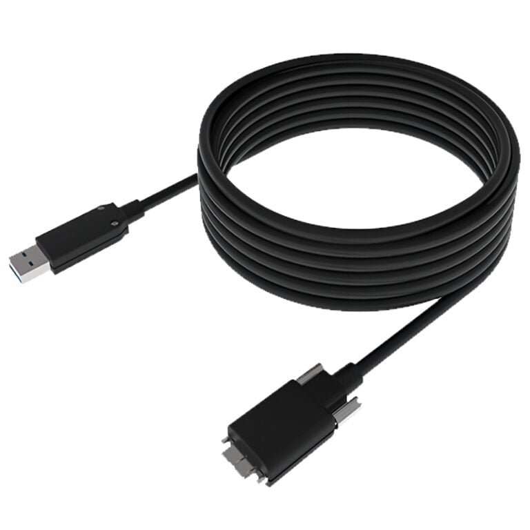 5Gbps USB 3.1 AOC-Active Optical Cable-AM to Micro-B 20m