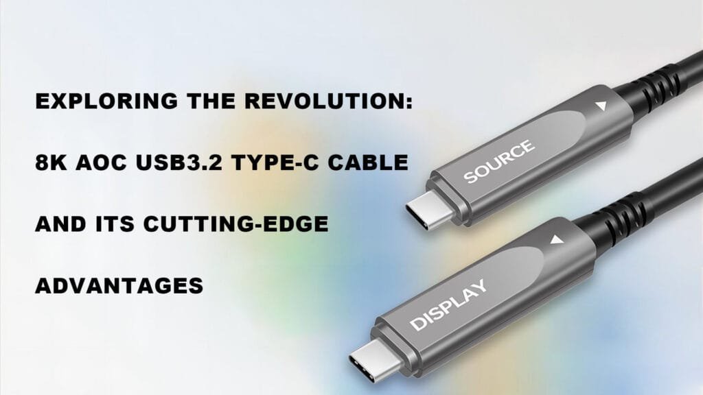 8K TYPE-C CABLE - AOC Fiberlink