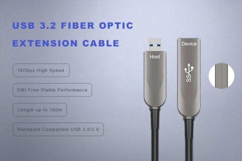 Optical USB Cables - AOC Fiberlink
